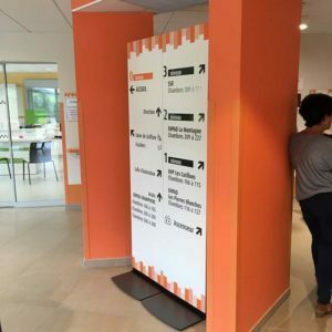 Hôpital de CORSIN - Ariane Signalétique - Signalétique intérieure ...